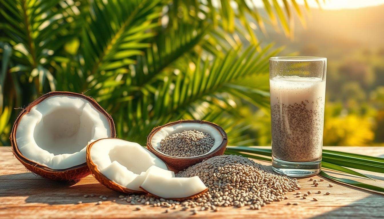 Hydrate with My Coconut Water & Chia Seed Drink