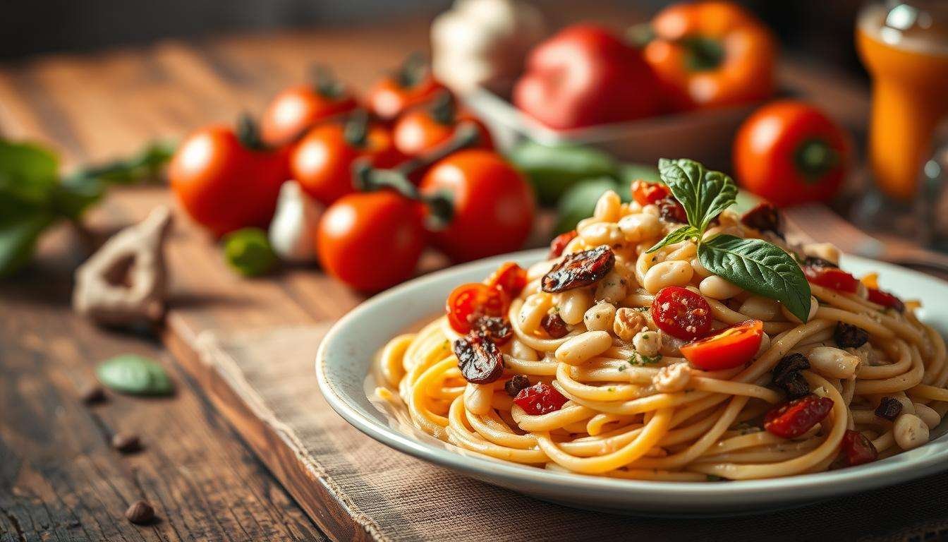 7 Easy Steps to Make Tuscan White Bean Pasta: Deliciously Vegan