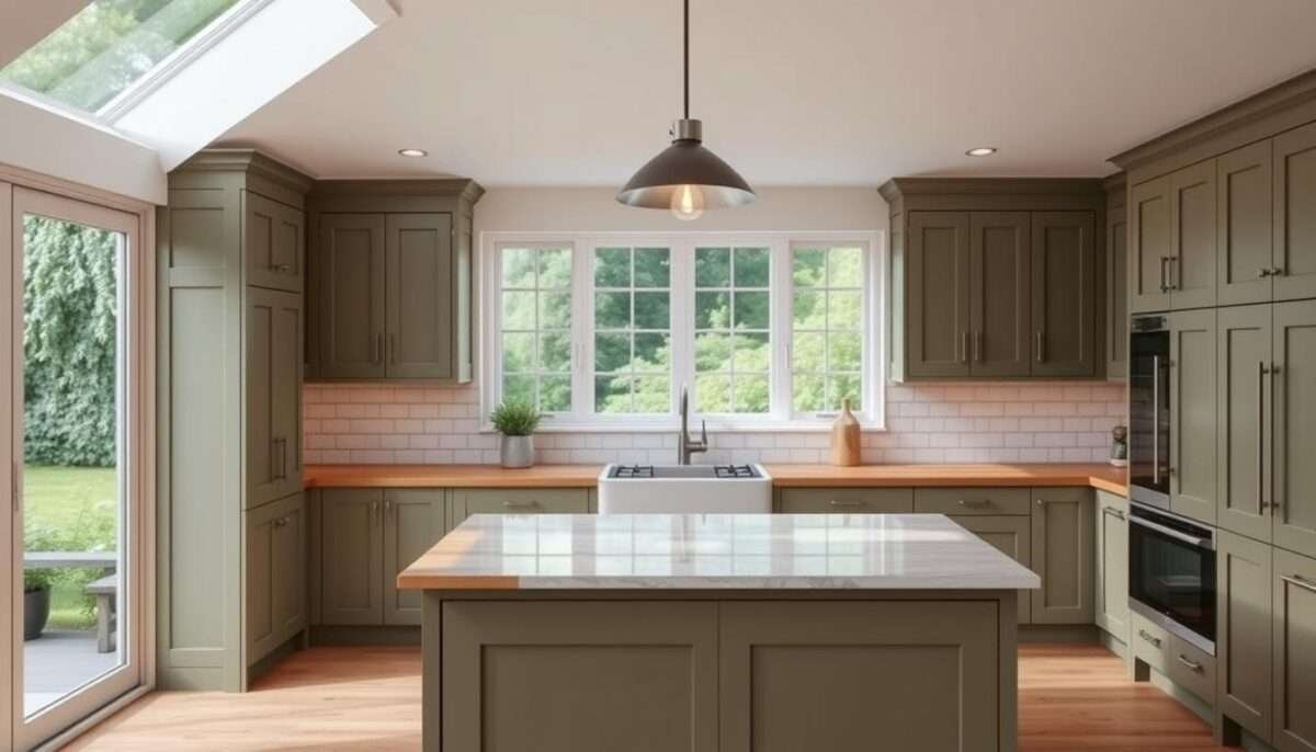 21 Affordable Green Shaker Kitchen Designs That Look Effortlessly Elegant