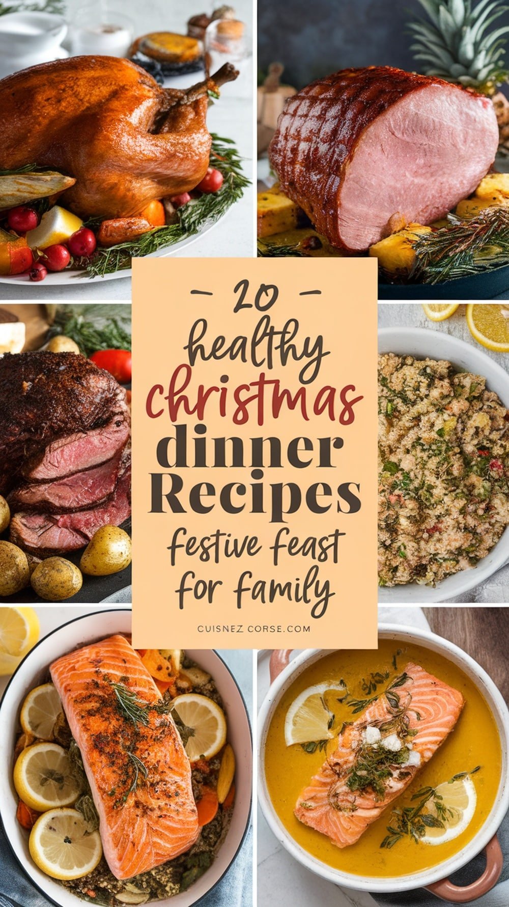 20 Healthy Christmas Dinner Recipes for a Festive Feast For Family ...